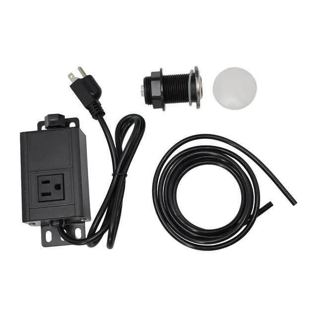 Garbage Disposal Air Switch Kit Single Outlet Single Control On/Off Air ...