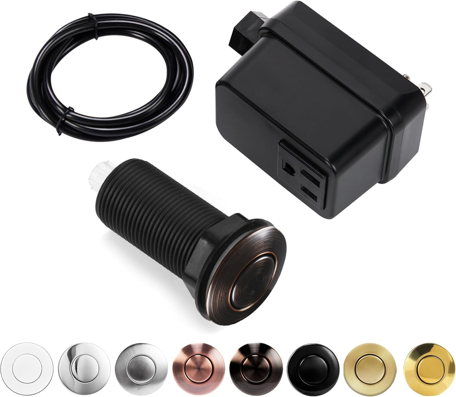 Garbage Disposal Air Switch Kit, Sink Top on Off for Disposal By (LONG ...