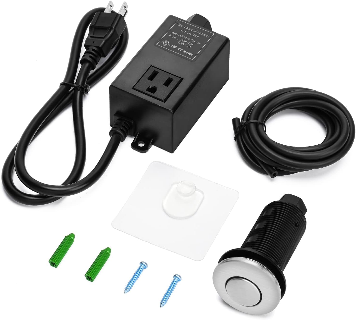 Garbage Disposal Air Switch Kit for SinkTop Waste Disposal with ...