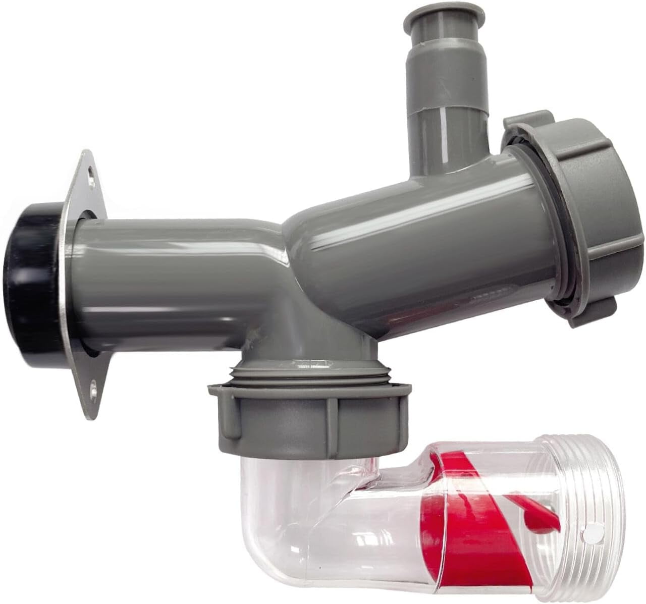 Garbage Disposal Drain Elbow Replacement Kit Includes 1.5" Trap, Flange ...