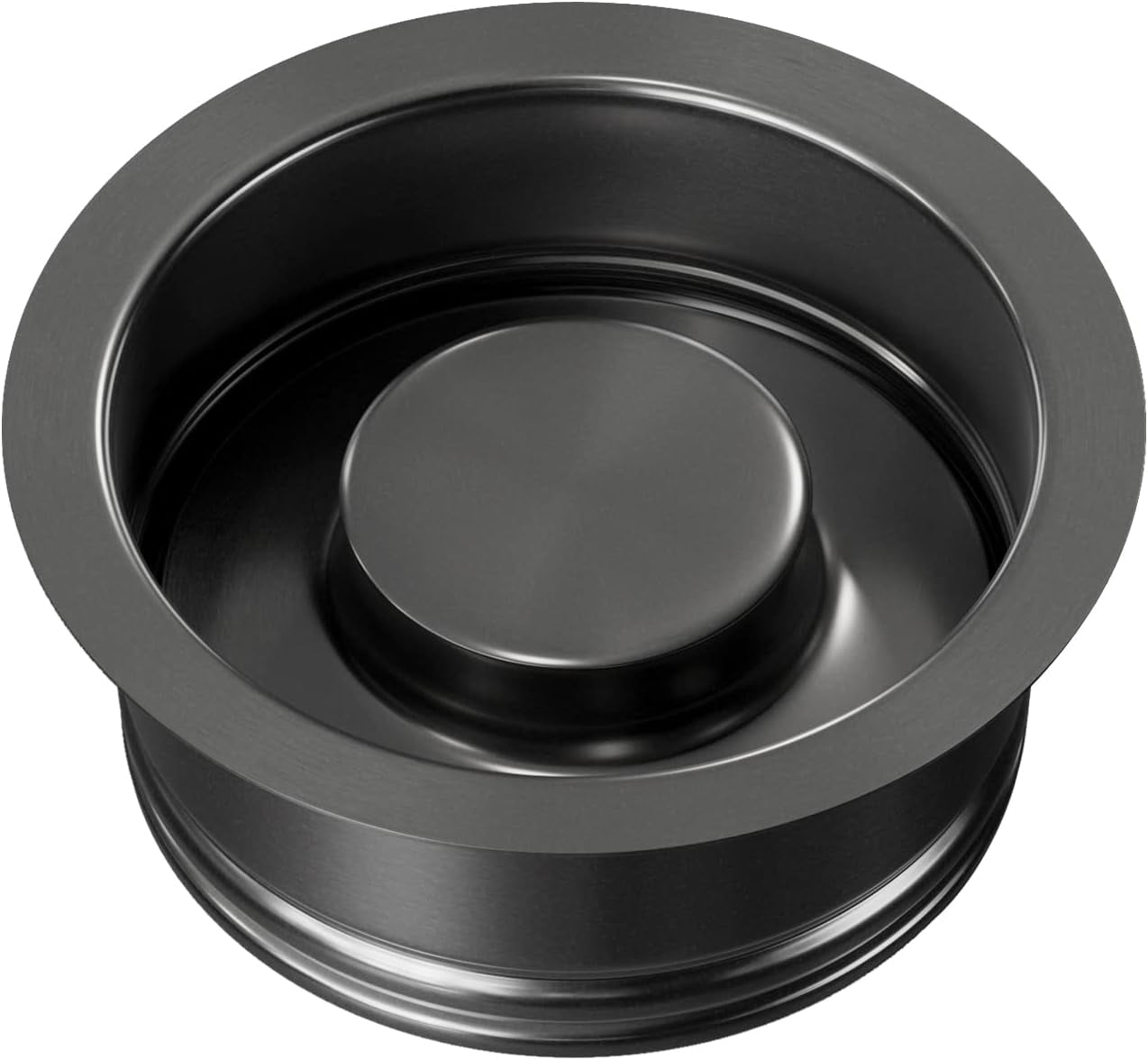 Garbage Disposal Flange, Gunmetal Black Garbage Disposal Drain Sink ...