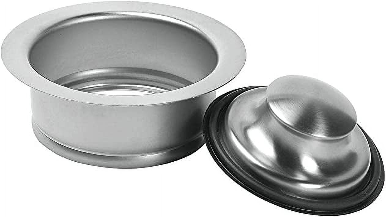 Garbage Disposal Rim and Stopper in Brushed Nickel - Walmart.com