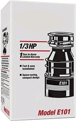 Garbage Disposer 1/3HP E101 75941 - Walmart.com