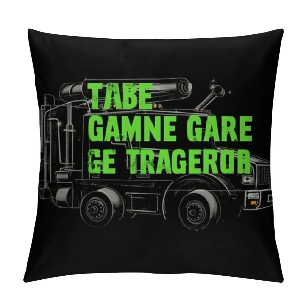 Garbage Man I Can't I Have Plans Trash Collector Waste Throw Pillow ...