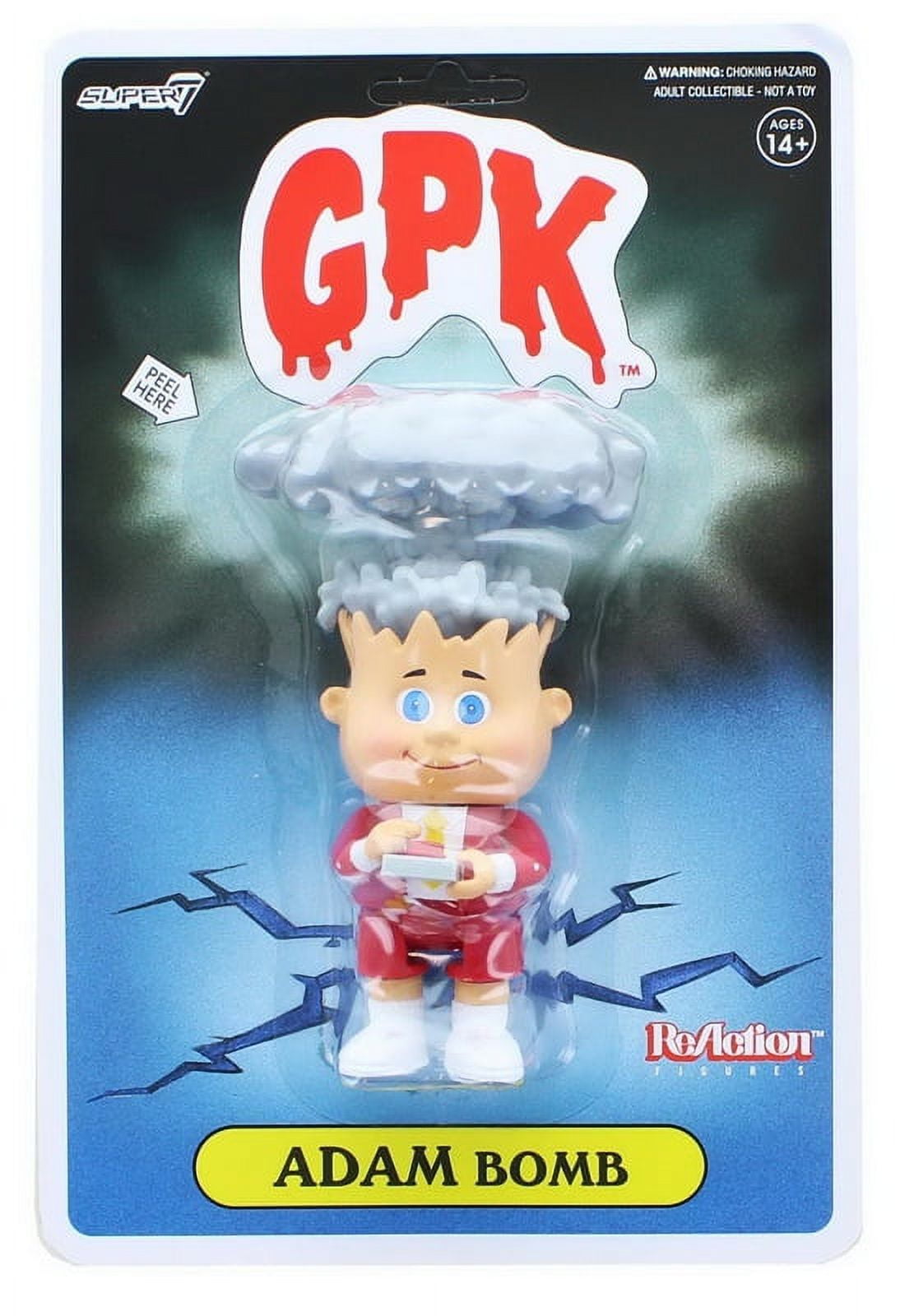 Garbage Pail Kids Reaction Figure Adam Bomb (Red) - Walmart.com