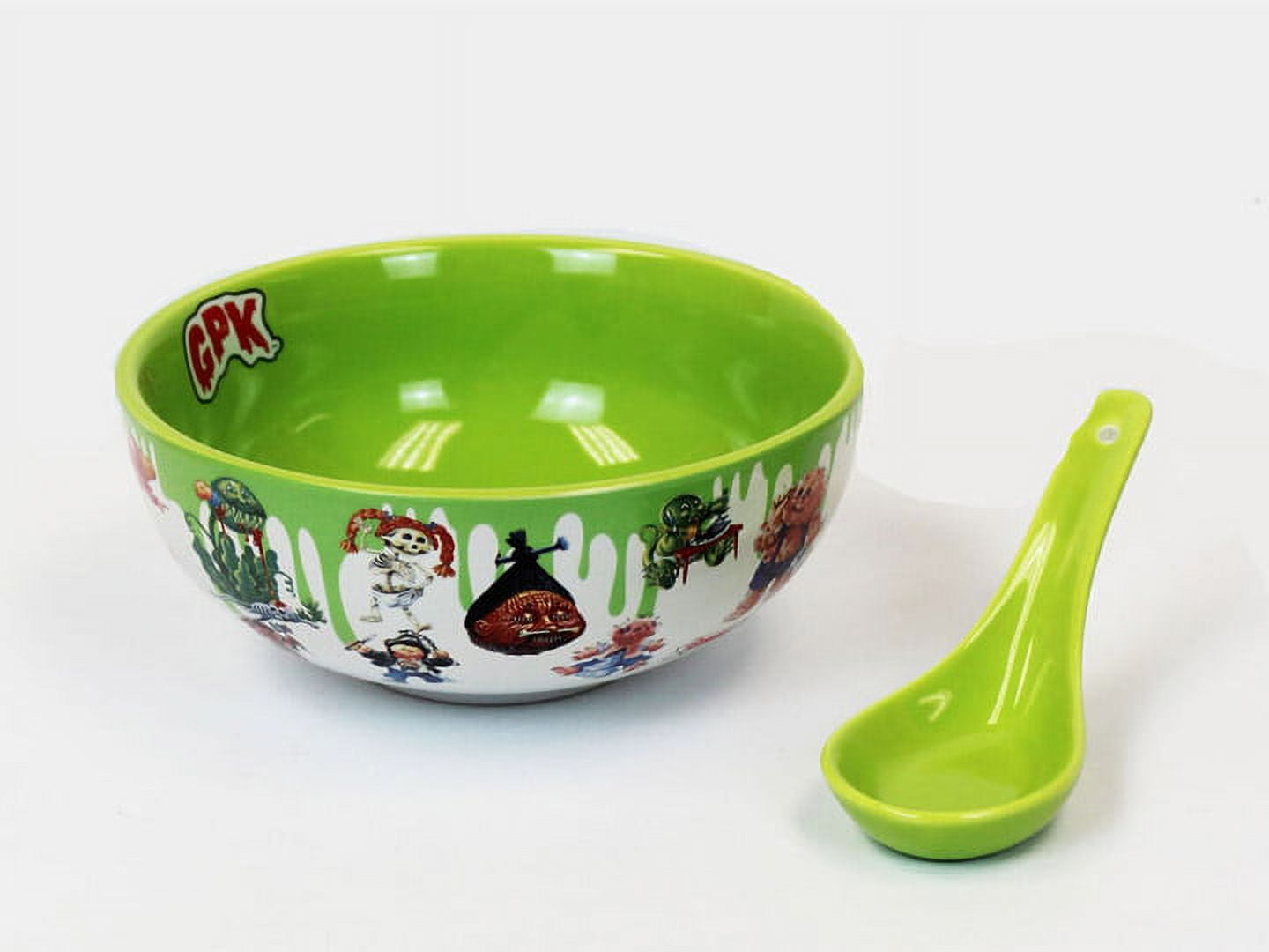 Surreal Entertainment Garbage Pail Kids Collage Ceramic Bowl & Spoon ...