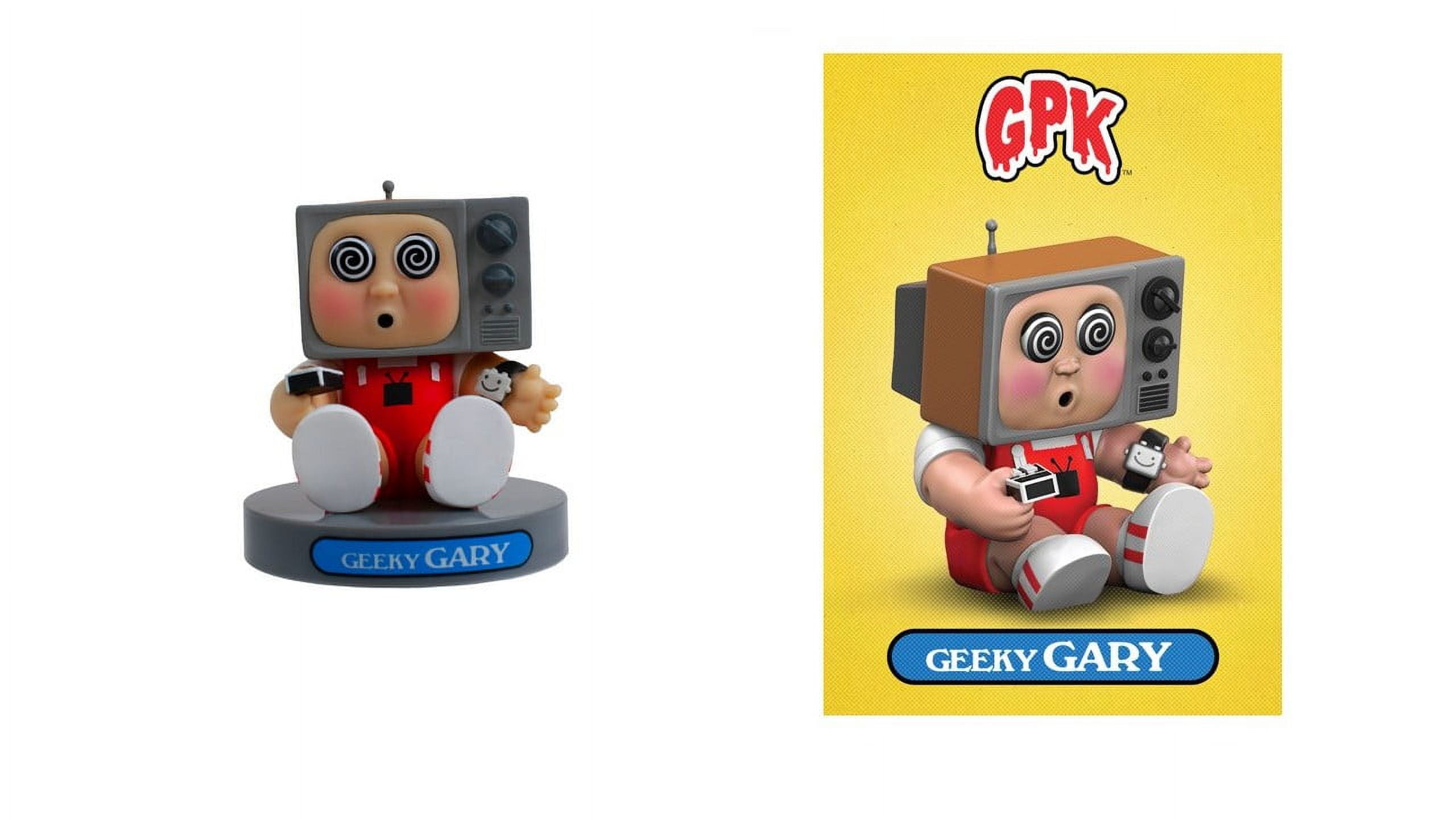 Garbage Pail Kids Geeky Gary 4" Figure with Exclusive Trading Card by ...