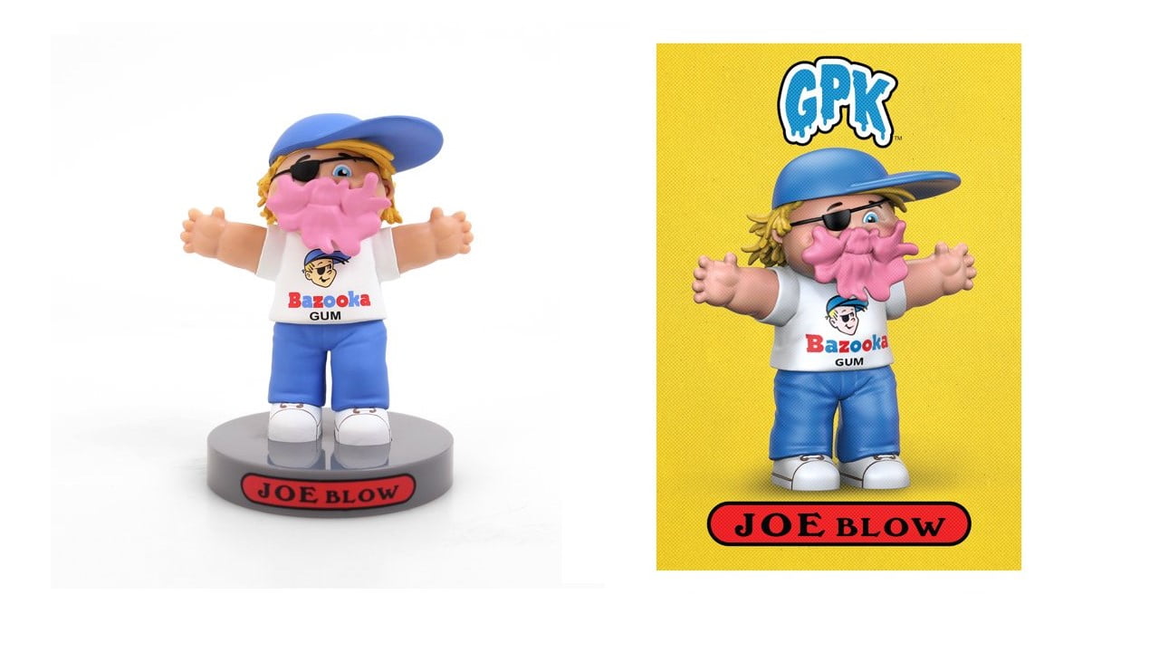 Garbage Pail Kids Joe Blow 4" Figure with Exclusive Trading Card by The ...