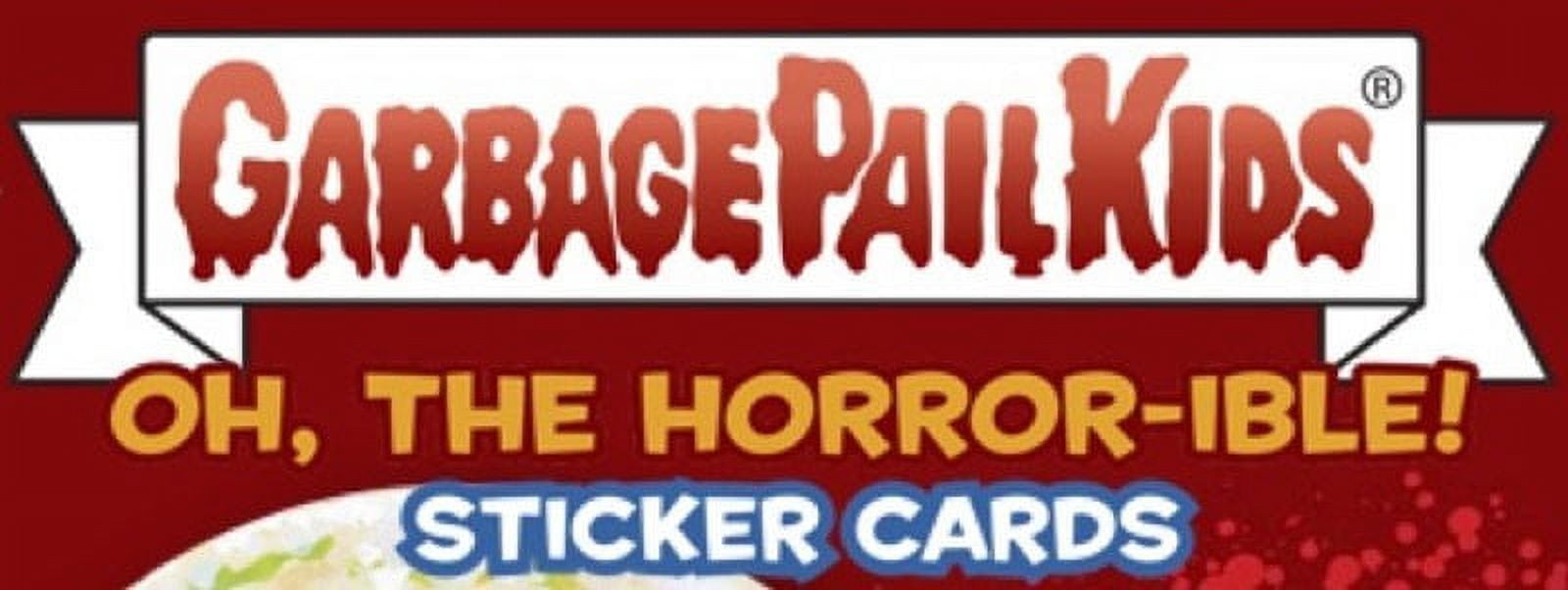 Garbage Pail Kids Oh, The Horror-ible Trading Sticker Card Fat Pack [24 ...