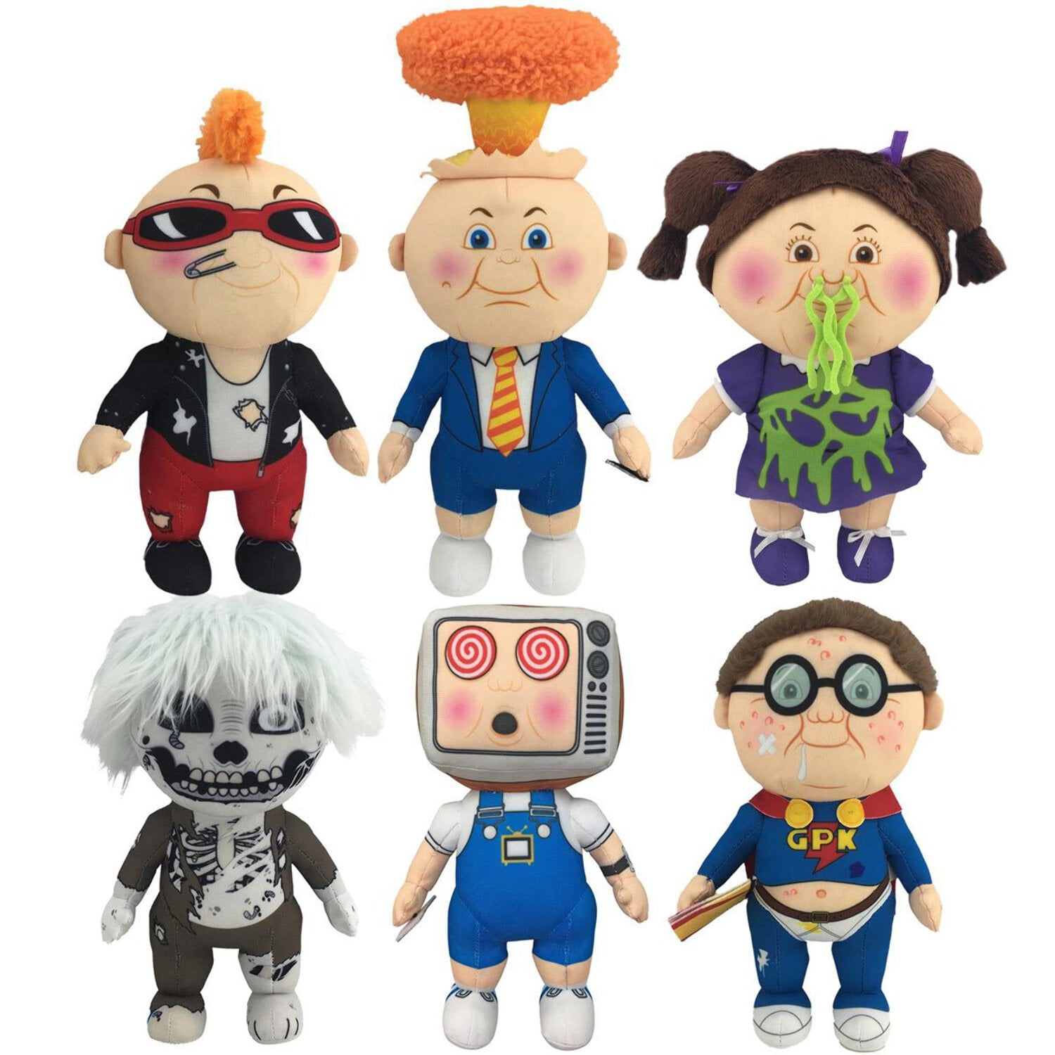 Garbage Pail Kids Plush Case of 6 - Walmart.com