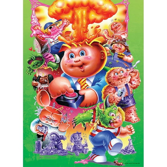 Garbage Pail Kids PuzzlePalooza 1000 Piece Jigsaw Puzzle - Walmart.com