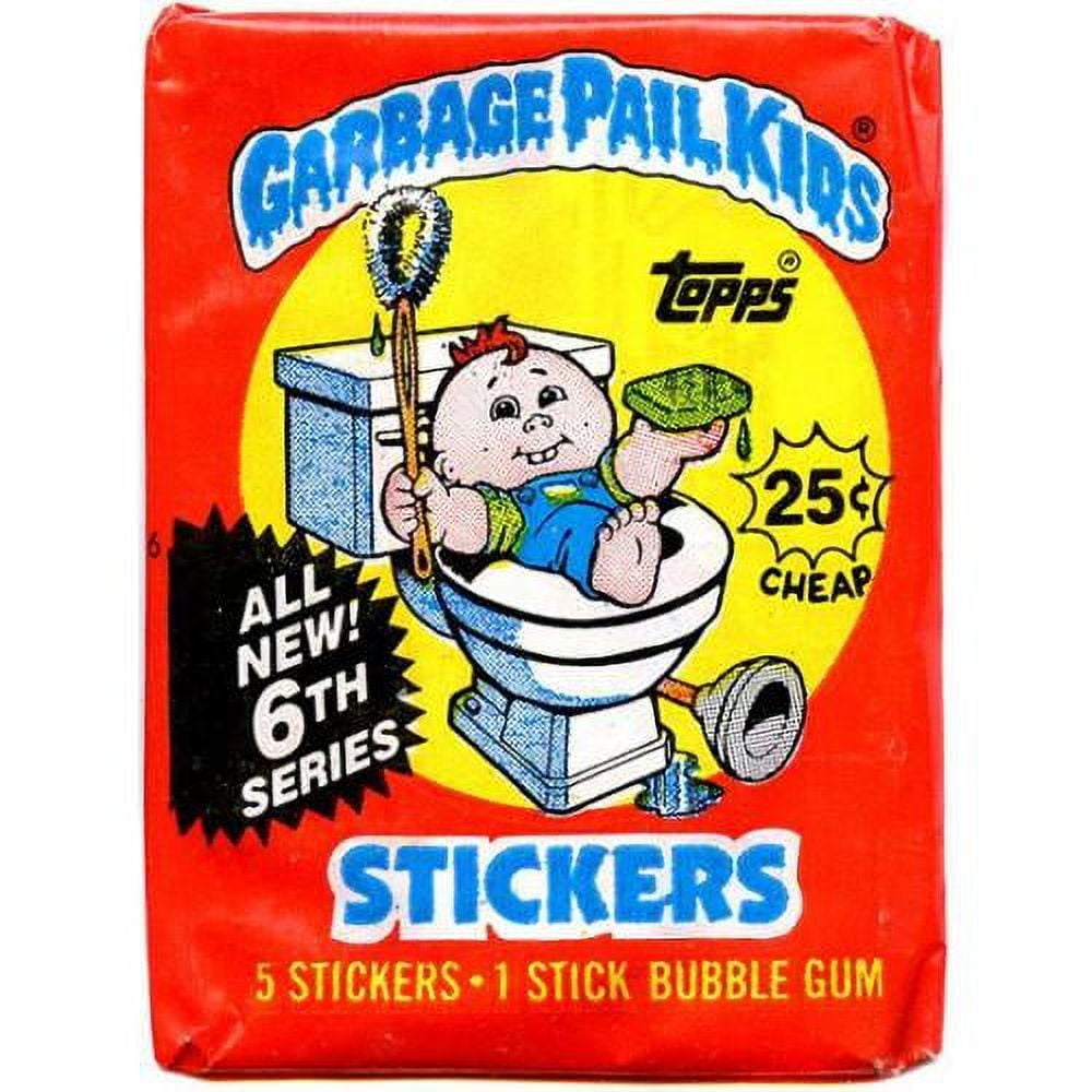 Garbage Pail Kids Series 6 Trading Card Sticker Pack - Walmart.com