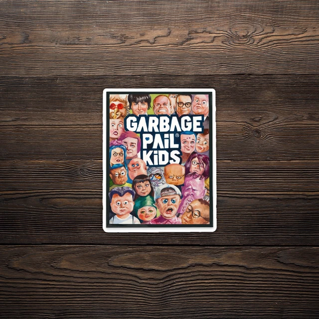 Garbage Pail Kids Sticker Classic 80S Cartoon Art Retro Nostalgic ...