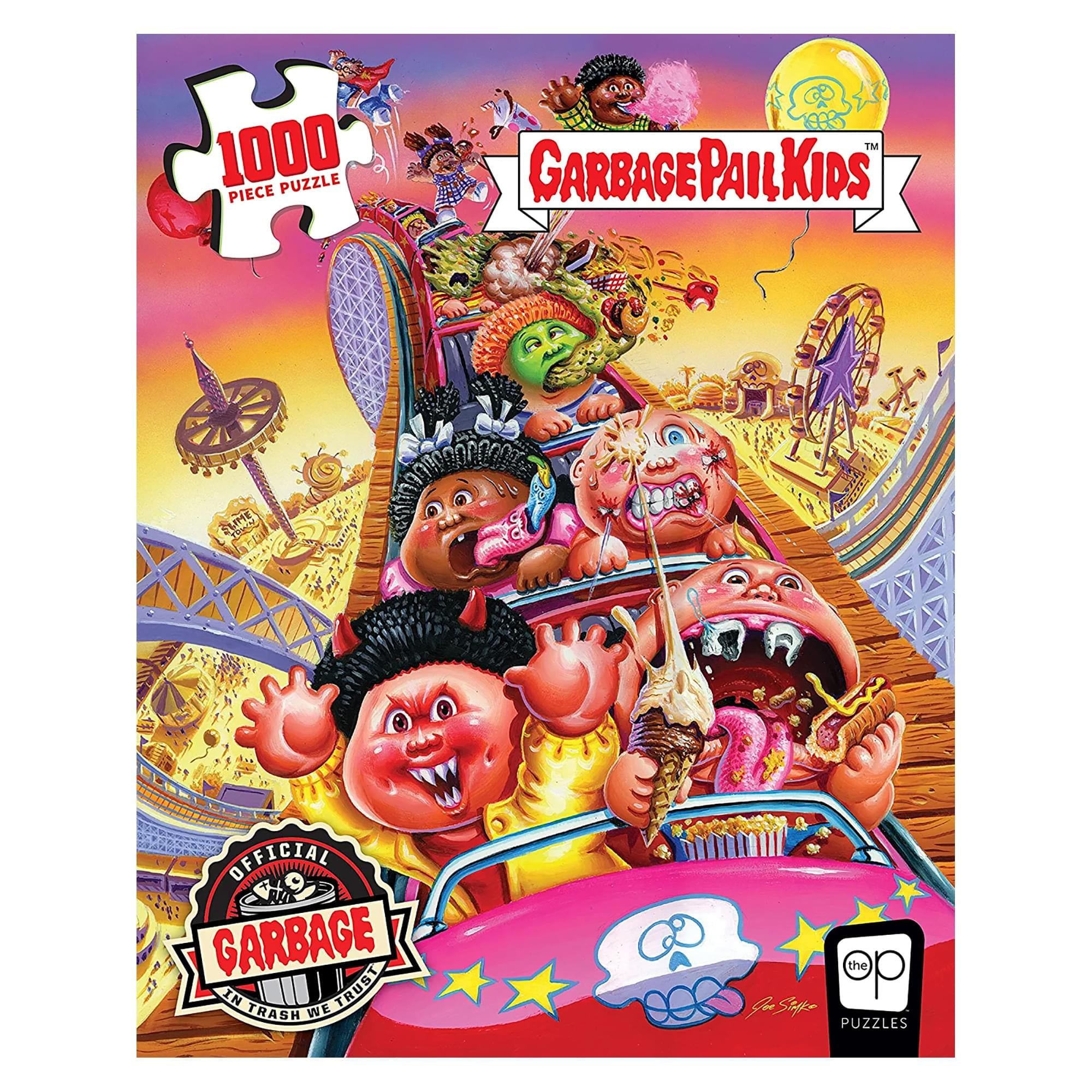 Garbage Pail Kids Thrills and Chills 1000 Piece Jigsaw Puzzle - Walmart.com