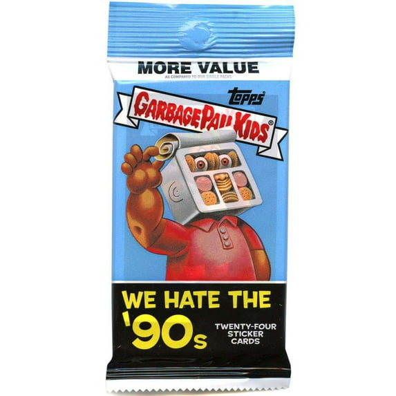 Garbage Pail Kids Topps 2019 We Hate the '90s Trading Card Sticker ...