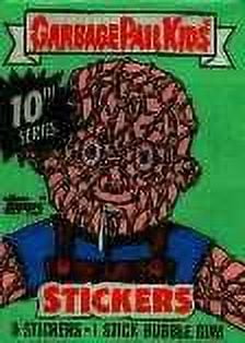 Garbage Pail Kids Topps Series 10 Trading Card Sticker Pack - Walmart.com