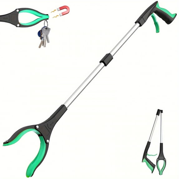 Garbage Picker Gripper With 360 ° Rotating Clip, 32 Inch Lightweight ...