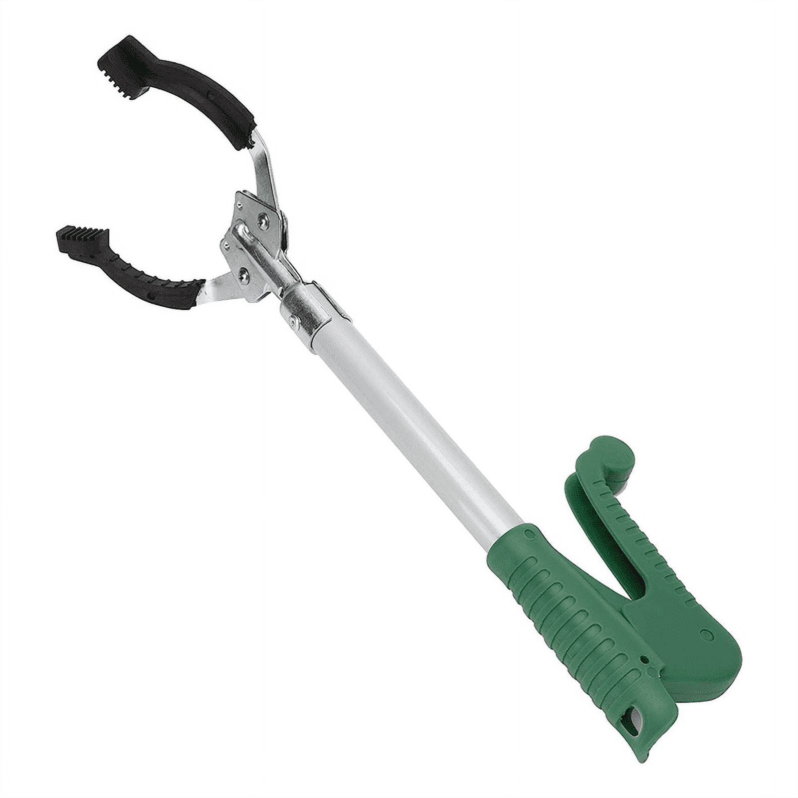 Garbage Tongs Pick Up Reaching Tool Long Arm Collection Stick Alloy ...