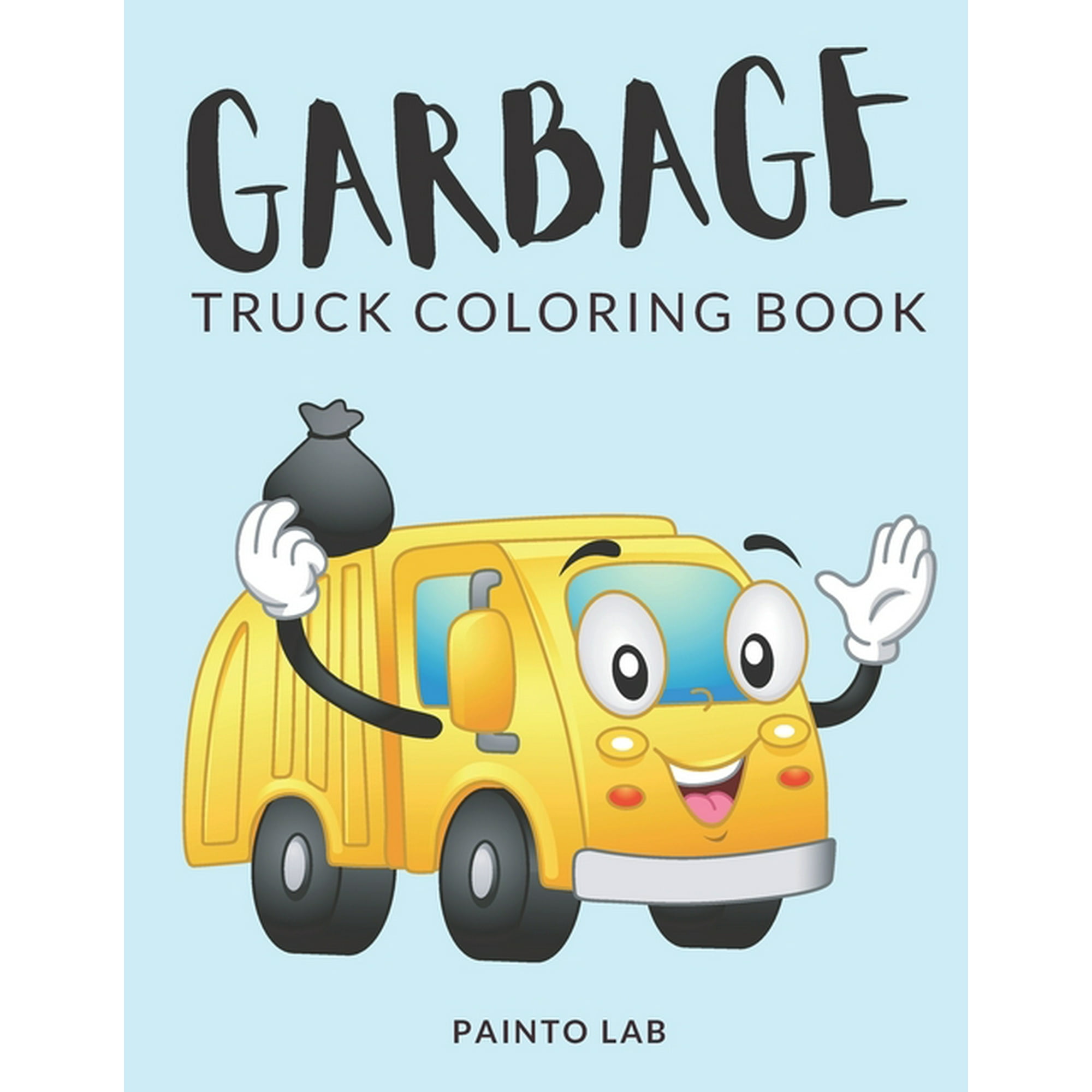 Garbage Truck Coloring Page