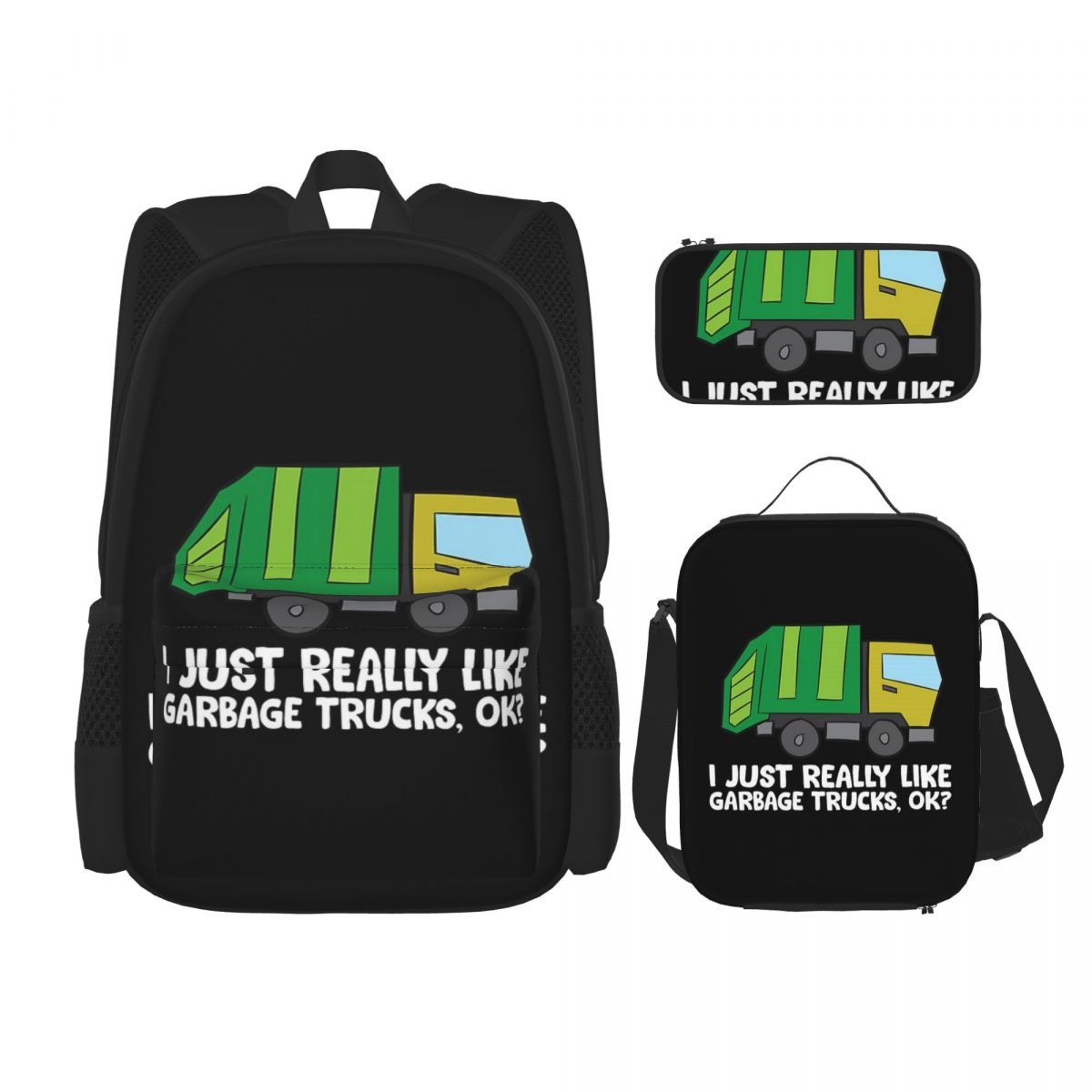 Garbage Truck Design Trashtrucks Rubbish Collection Vehicles Backpacks ...