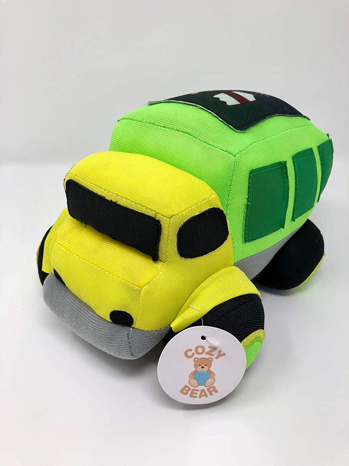 Cozy Bear Cute Small Size Handcrafted Plush Garbage Truck - Walmart.com