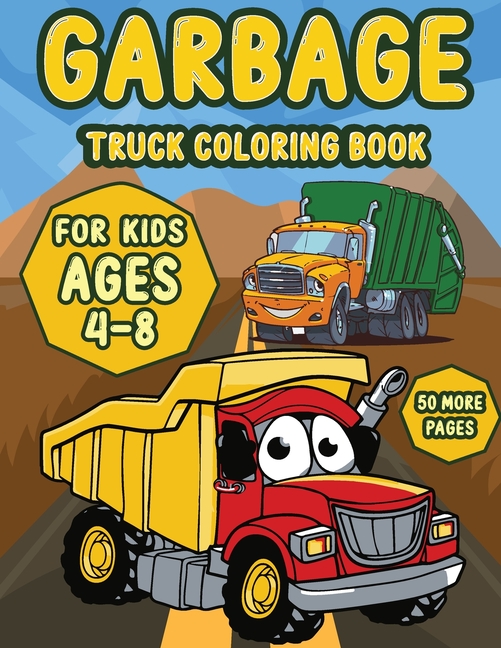 Garbage Truck Coloring Page