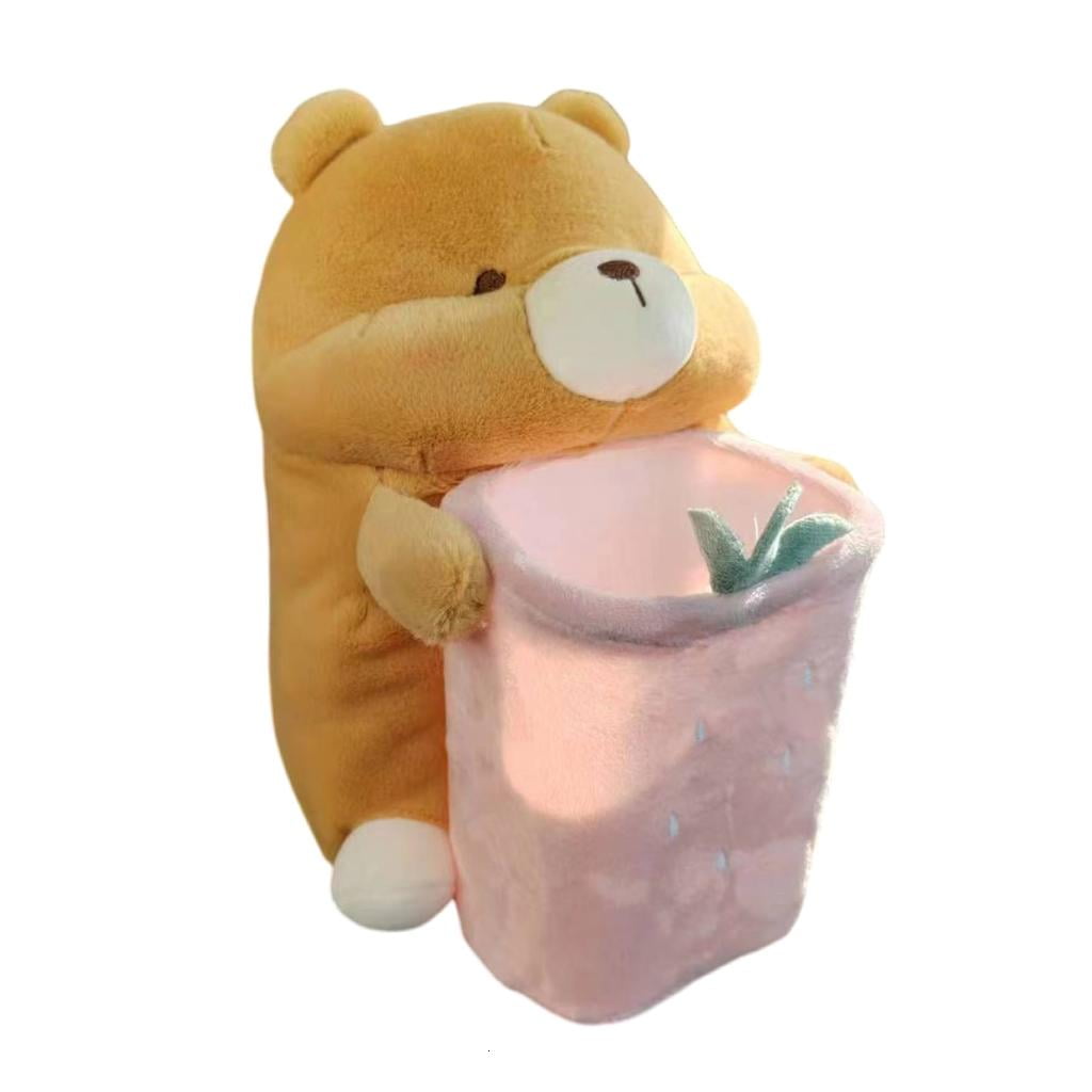 Garbage Waste Box Car Tissue Case Trash Can Plush Trash Bins Tissue Box ...