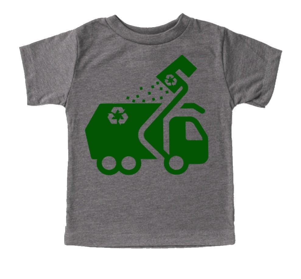 Garbage truck T-shirt - Walmart.com