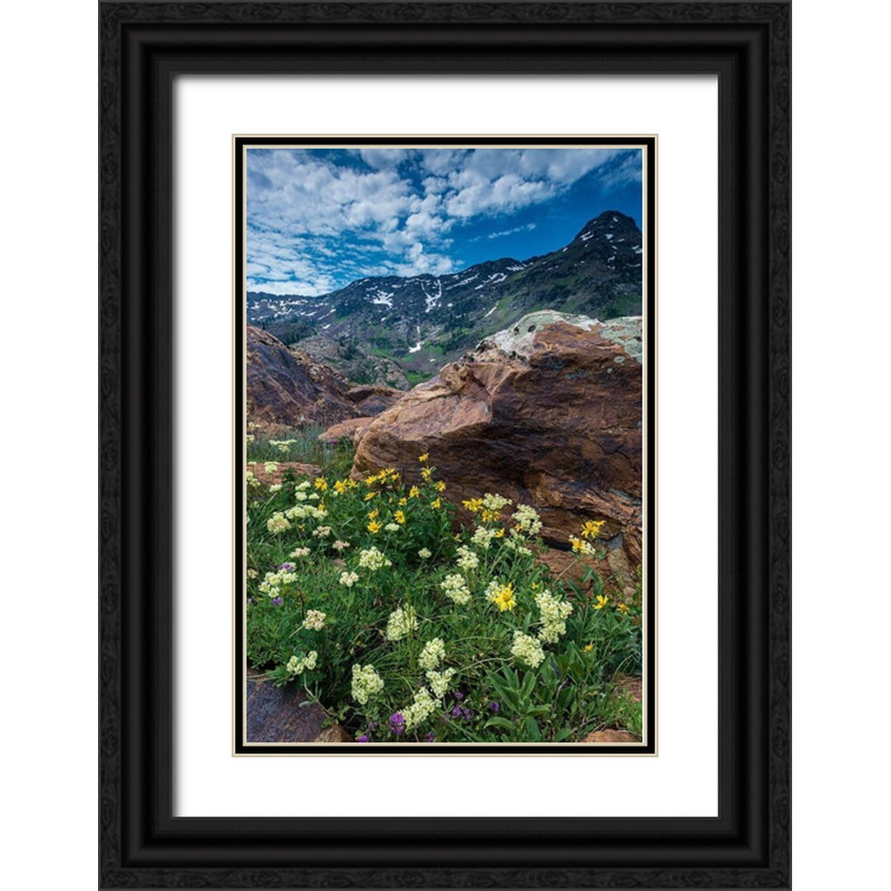 Garber, Howie 17x24 Black Ornate Wood Framed with Double Matting Museum ...