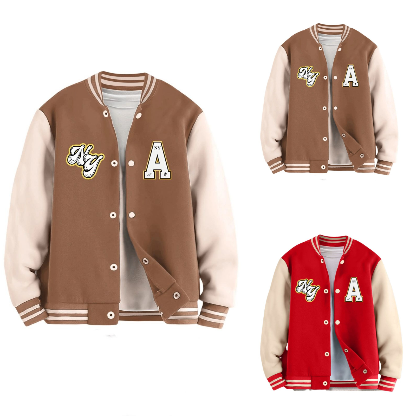 Garbnen Boy Fleece Jacket Full-Zip Stand Collar Fall Winter Fuzzy Boys ...