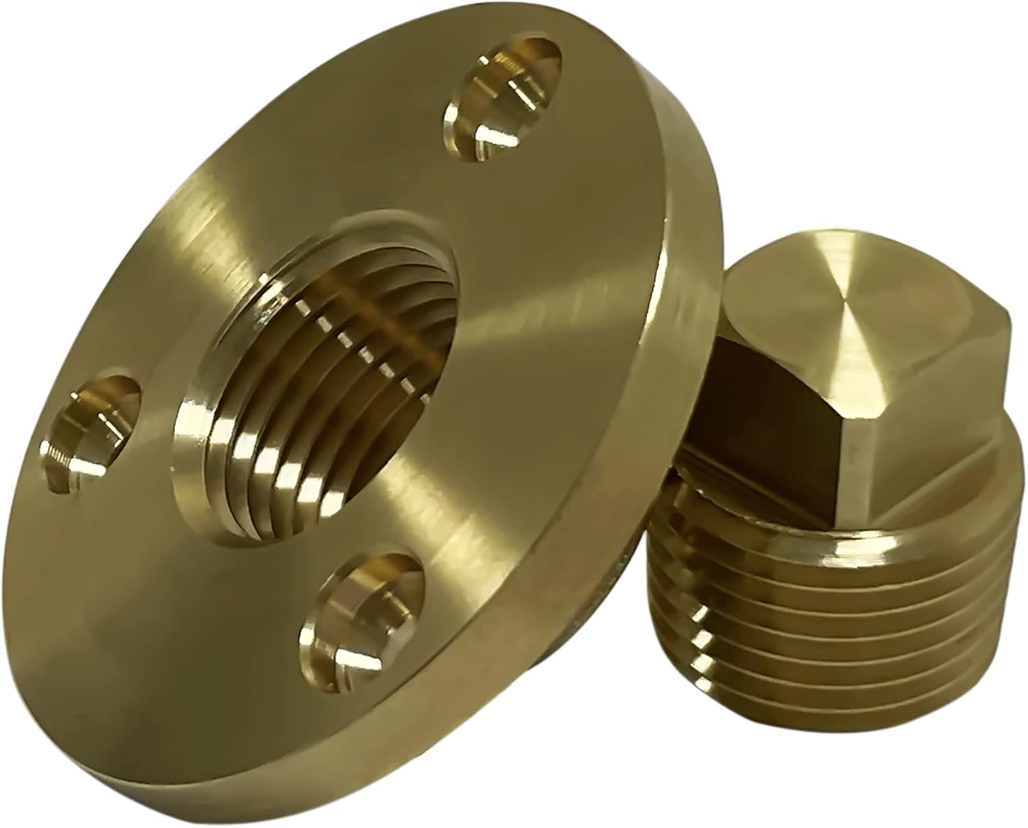 Garboard Drain Plug Kit, Boat Garboard Transom Scuttle Drain Plug for 1 ...