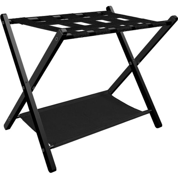 Garbuildman Hotel Storage Folding Luggage Rack, Metal Suitcase Stand ...