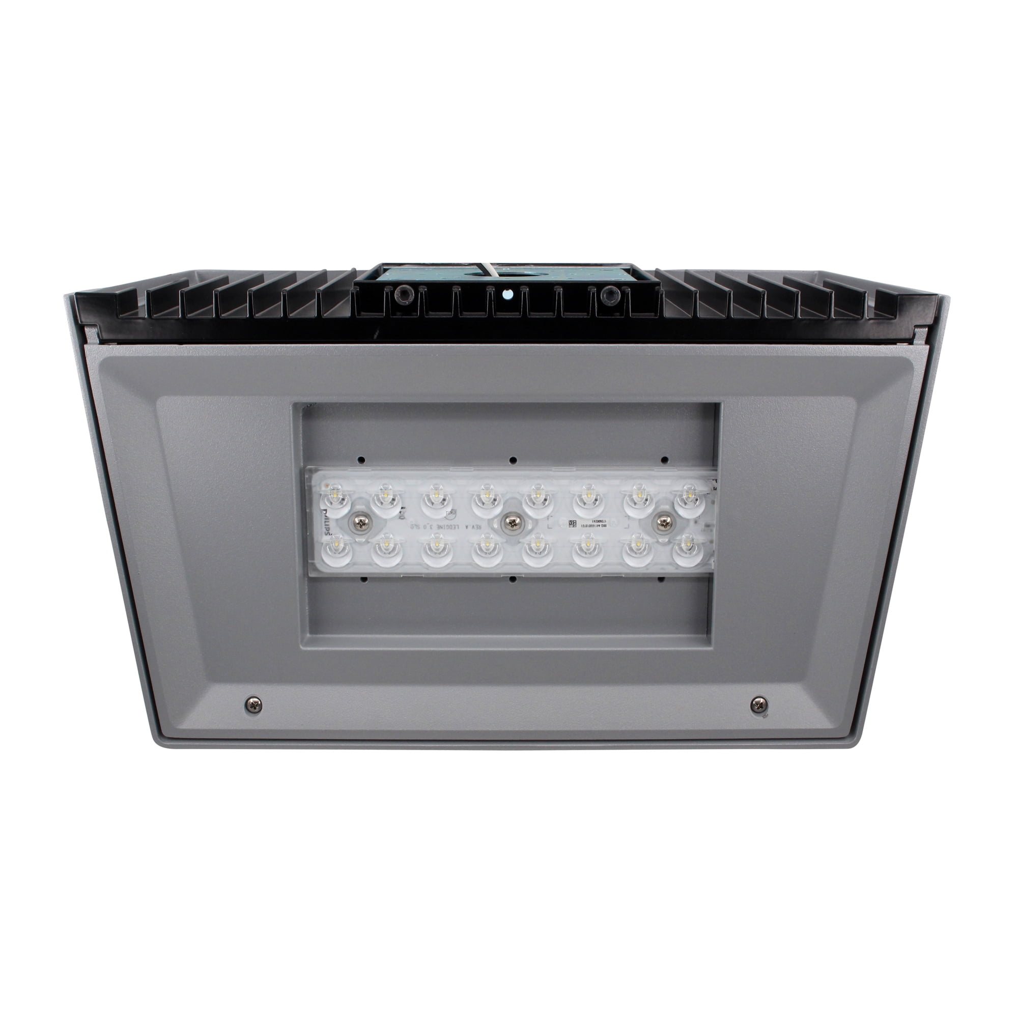 Gardco 101L Low Profile LED Wall Sconce, 16-LED, 3500-Lumen, 4000K, 120/277V, Gray - Walmart.com