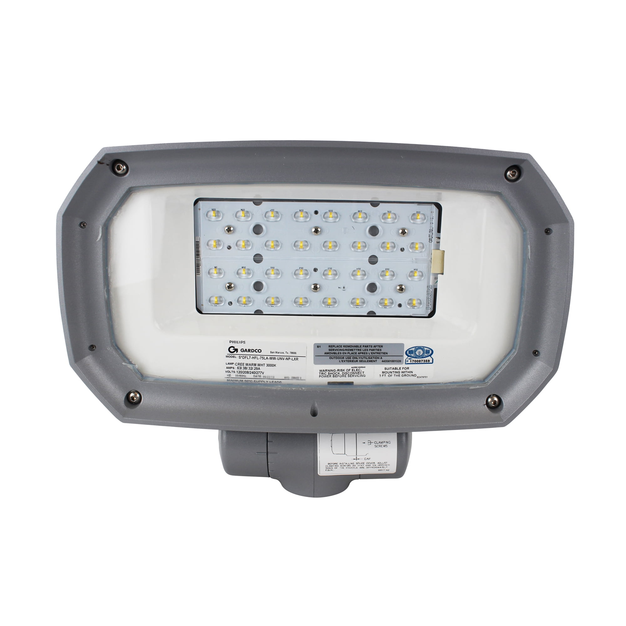Gardco Lighting DFL7 Series Designer LED Flood-Light, 75-Watt, 3000K ...