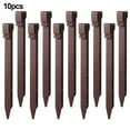 Garden Anchor Stakes Plastic Heavy Duty Landscape Spikes For Lawn ...
