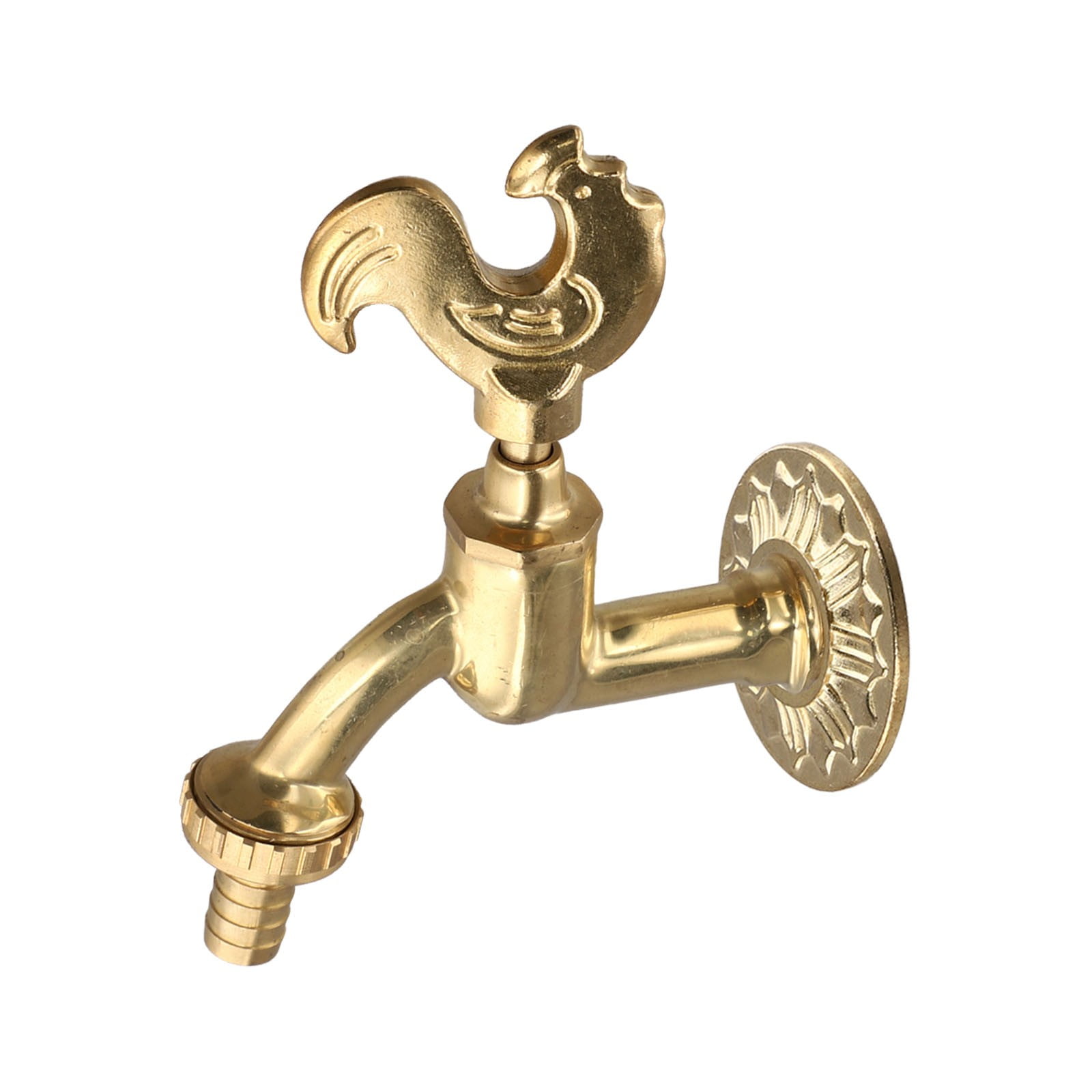 Garden Animal Copper Core Rooster Faucet for Outdoor Gardening With M1 ...