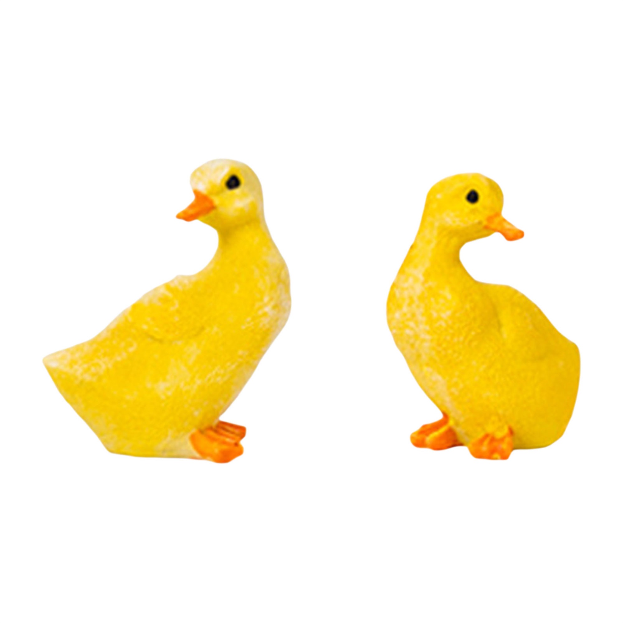 Garden Animal Statues, Duck Bunny Decorations Outdoor Art Sculptures ...