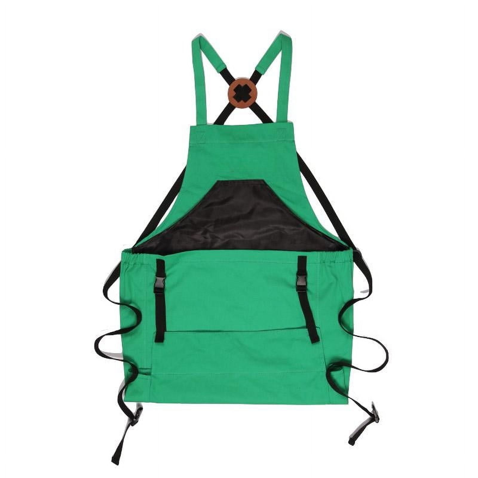 Garden Apron - Cross Back Gardening Apron With Pockets For Women & Men | Harvest Apron with ...