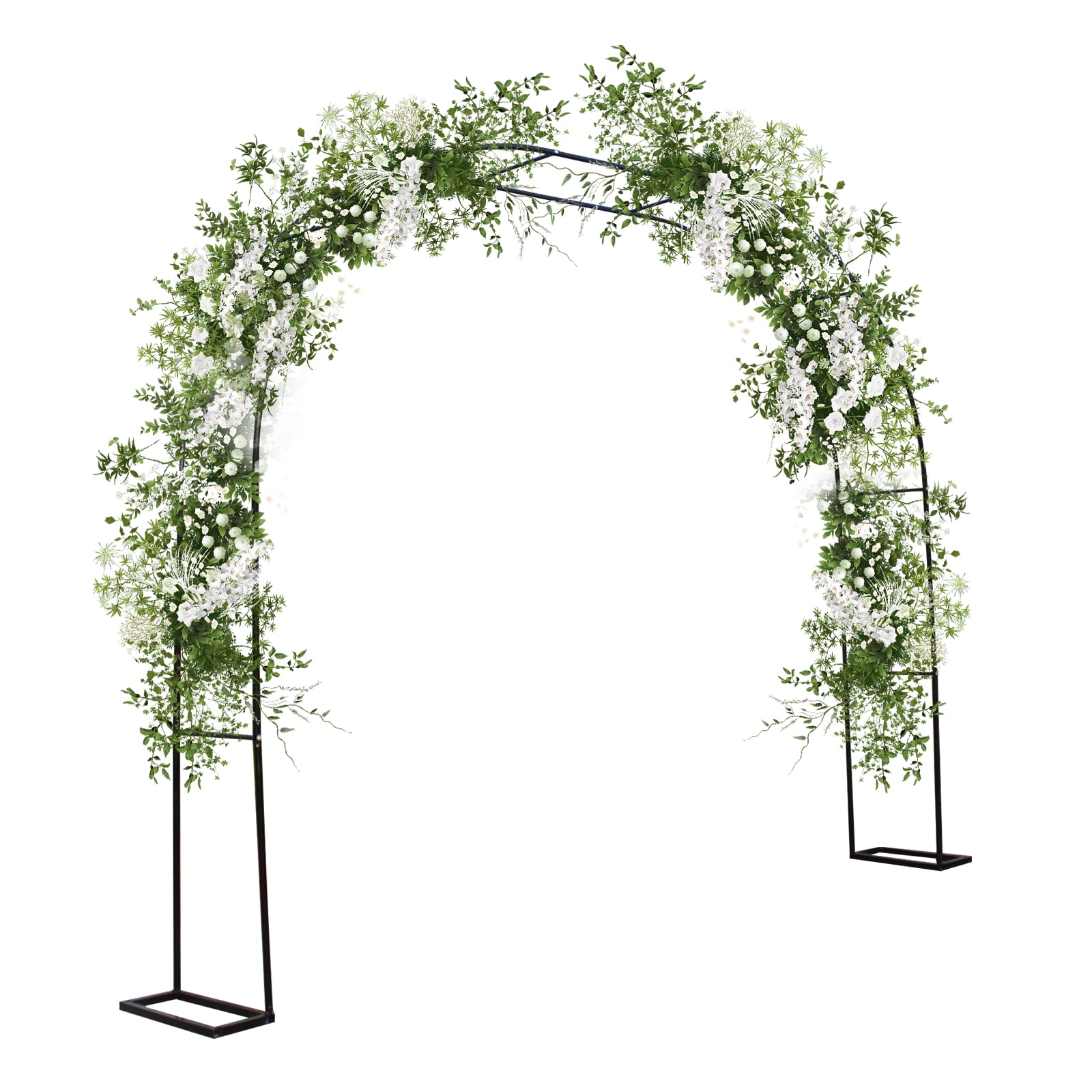 Garden Arch Arbor,Metal Garden Arch Trellis Flower Rack Climbing Rack ...