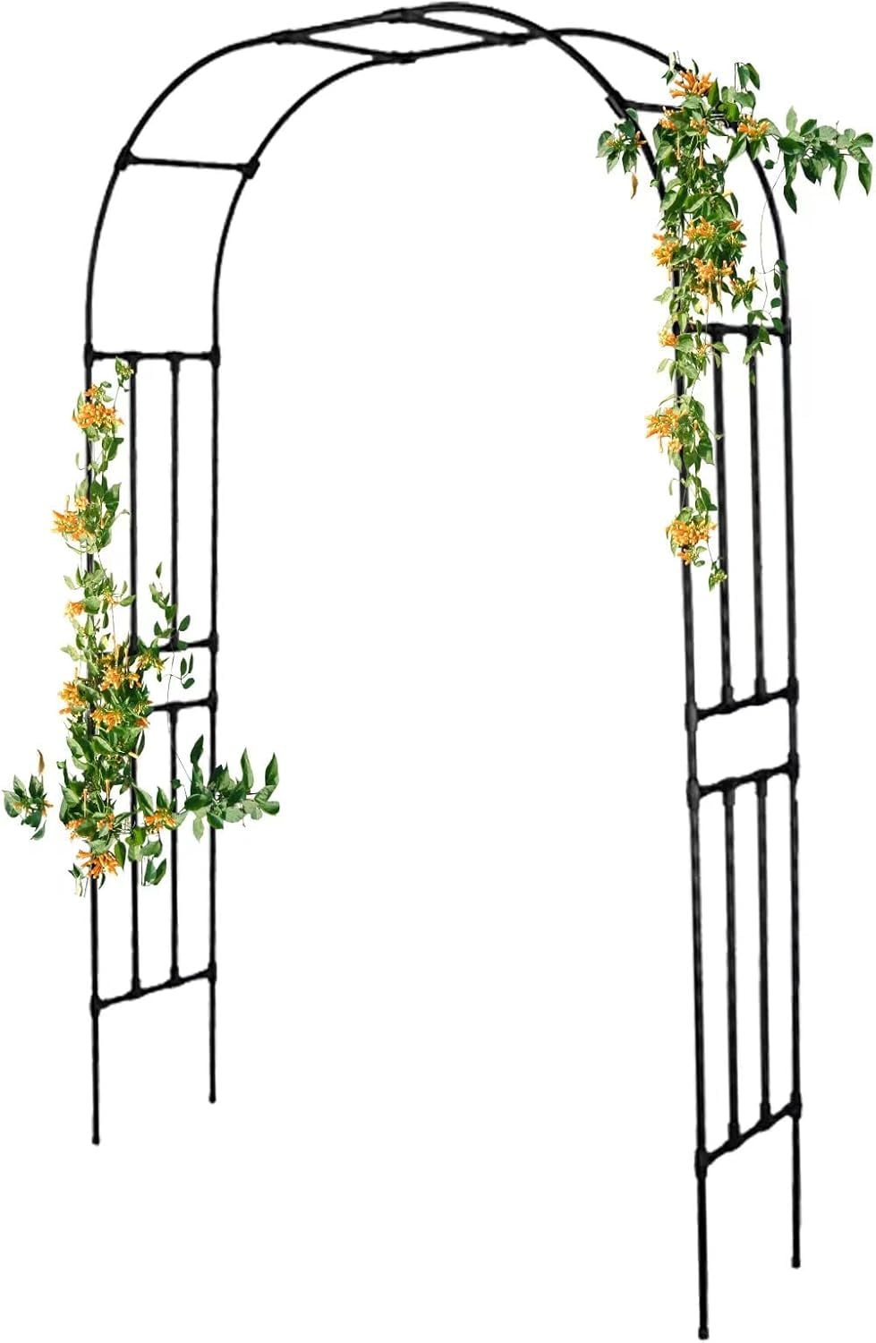 Garden Arch Trellis - Length: 59in, Height: 94.5in Garden Trellis for ...