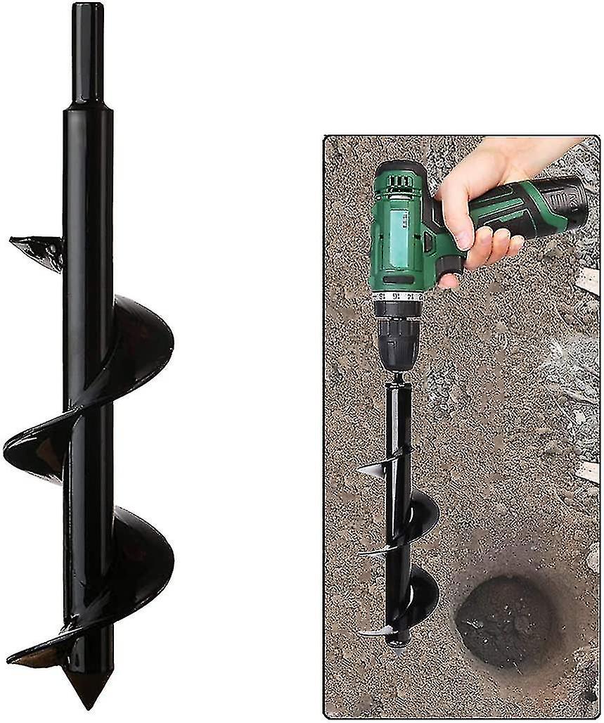 Garden Auger, Hex Shank Stainless Steel, Thermal Auger, Dig Holes ...