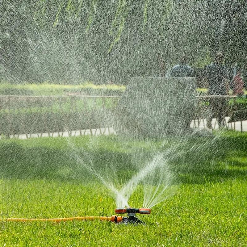 Garden Automatic Sprinkler System, 360° Rotary Nozzle for Even Watering ...