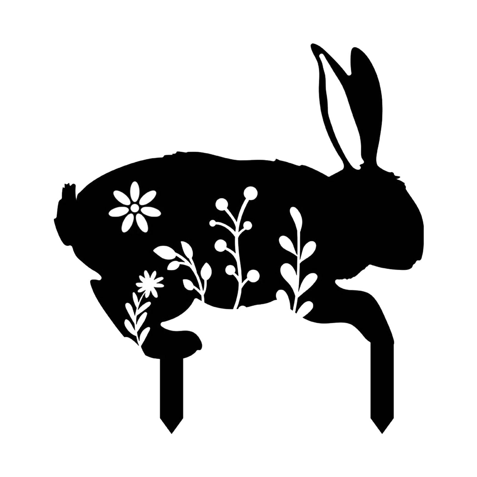 Garden Barrier Fencing Easter Garden Decorations Easter Egg Rabbit ...