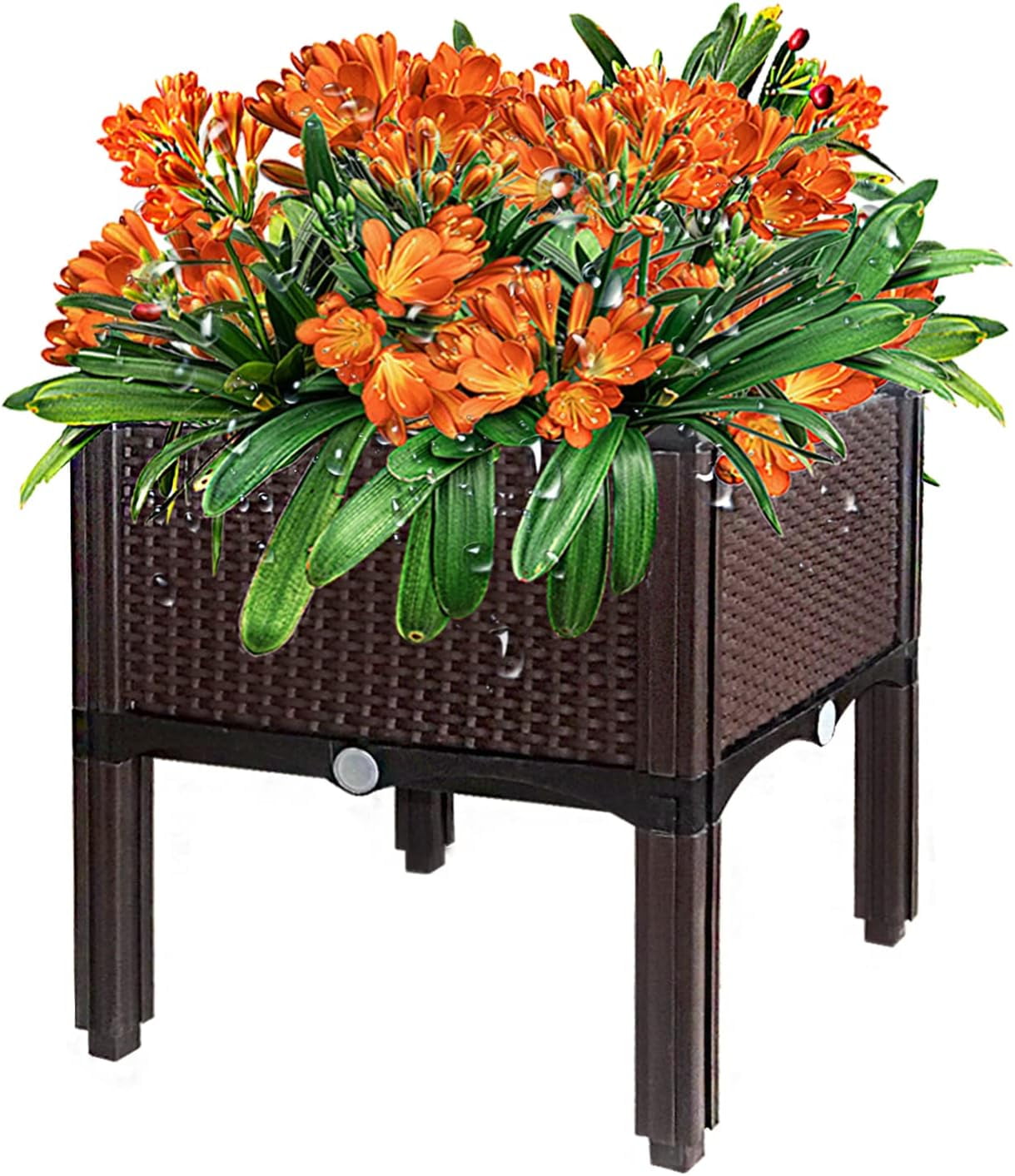 Garden Bed with Legs Planters for Outdoor Plants Garden Boxes Outdoor ...