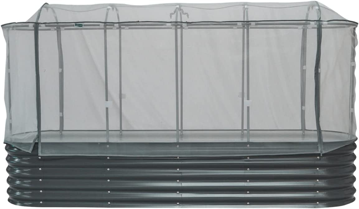 Garden Bed Modular Cover System 2.0'X4.0' ( Elevated Bed & Wicking Bed ...