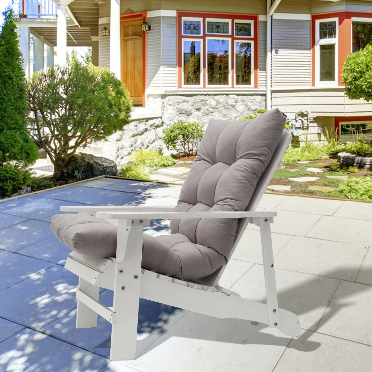 Garden Bench Cushion Rectangle Bench Mat 2 Seater Garden Bench Pad for ...