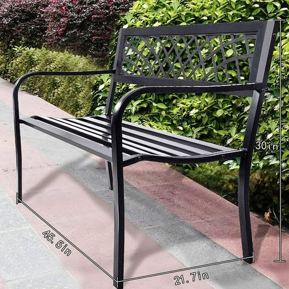 Outdoor Metal Benches in Outdoor Benches - Walmart.com