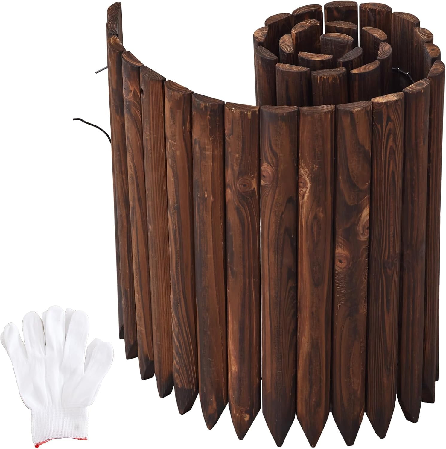 Garden Border Edging Landscape Edging Border Wooden Landscape Edging ...