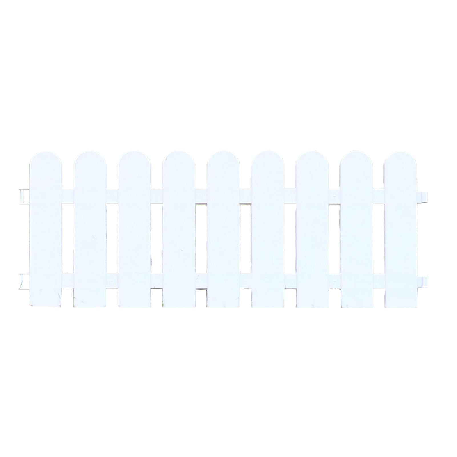 Garden Border Small Picket Fence, White Picket Fence Fairy Garden For ...