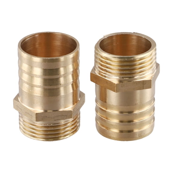 Garden Brass Hose Tail Connector To Male Thread Pond Pool Hose Pipe ...